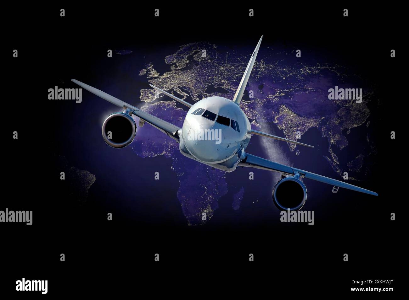 Verkehrsflugzeug hi-res stock photography and images - Alamy