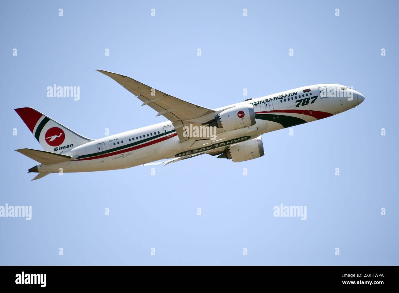 Boeing 787-800 Dreamliner Biman Bangladesh Airlines .Aircraft to ...