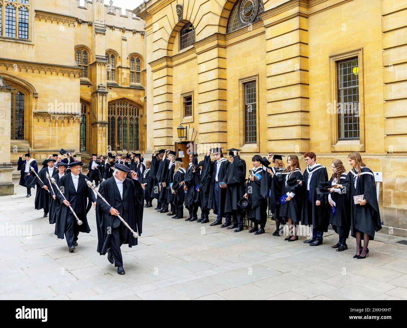 OXFORD, England 23-07-2024 Crown Princess Elisabeth of Belgium Belgium ...