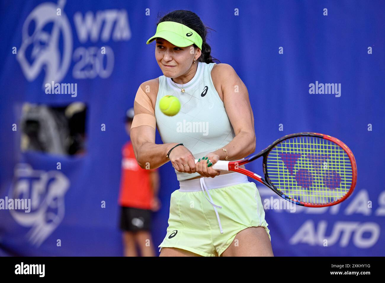 Prague, Czech Republic. 23rd July, 2024. German tennis player Eva Lys ...