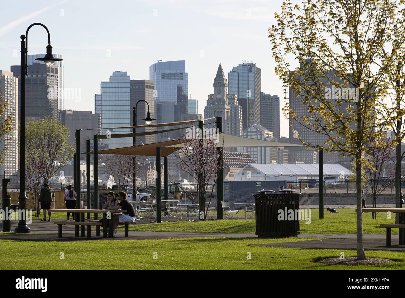 Piers Park Phase II. A new waterfront park in the East Boston ...