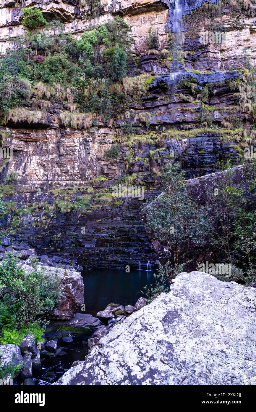 View of Motitsi Falls in Graskop Gorge along South Africa's Panorama ...
