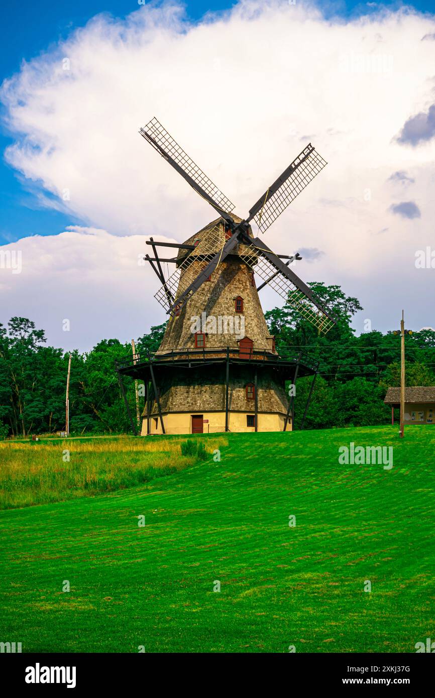 American windmill museum hi-res stock photography and images - Alamy