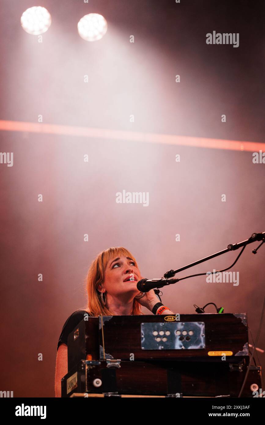 Roskilde, Denmark. 06th, July 2024. The Irish folk music band Lankum ...