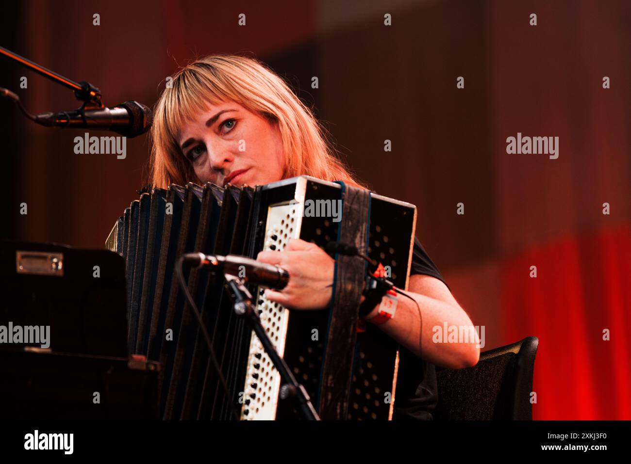 Roskilde, Denmark. 06th, July 2024. The Irish folk music band Lankum ...