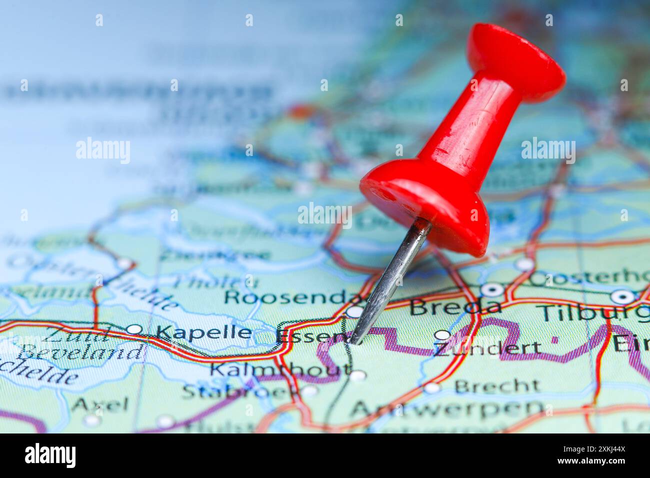 Essen city map hi-res stock photography and images - Alamy