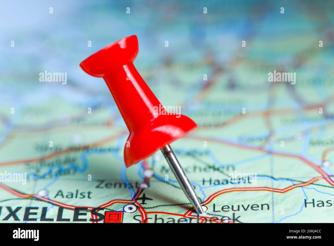 Map of leuven hi-res stock photography and images - Alamy