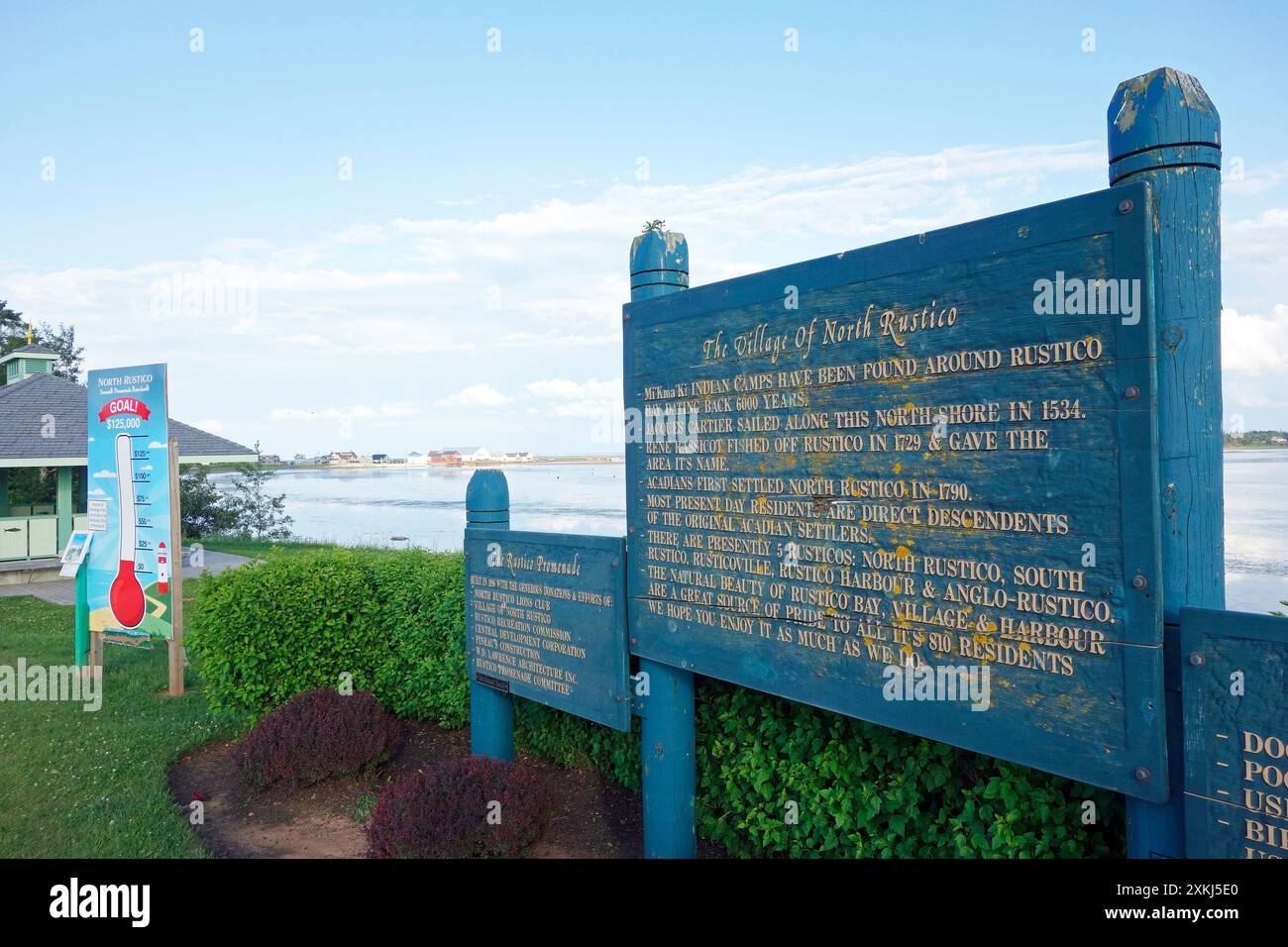 North Rustico Boardwalk, North Rustico, Prince Edward Island, Canada ...