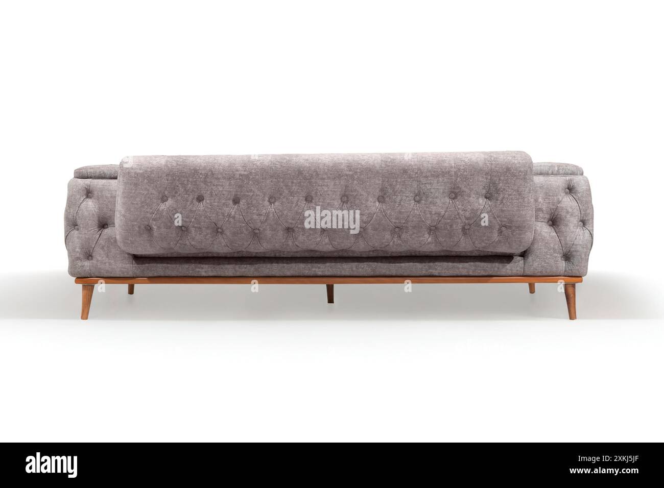 Cozy seating wooden sofa Cut Out Stock Images & Pictures - Alamy
