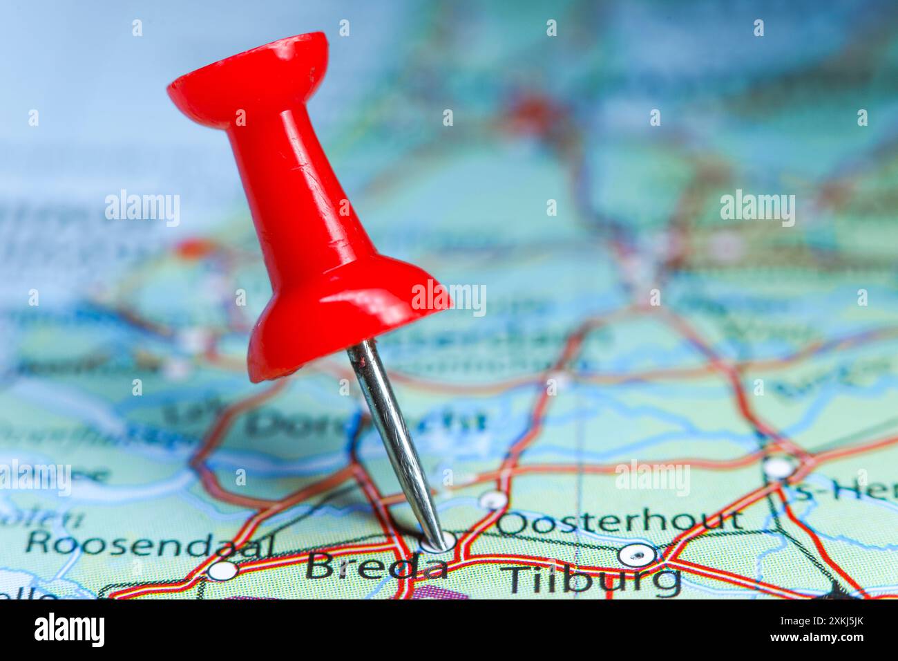 Map of breda hi-res stock photography and images - Alamy