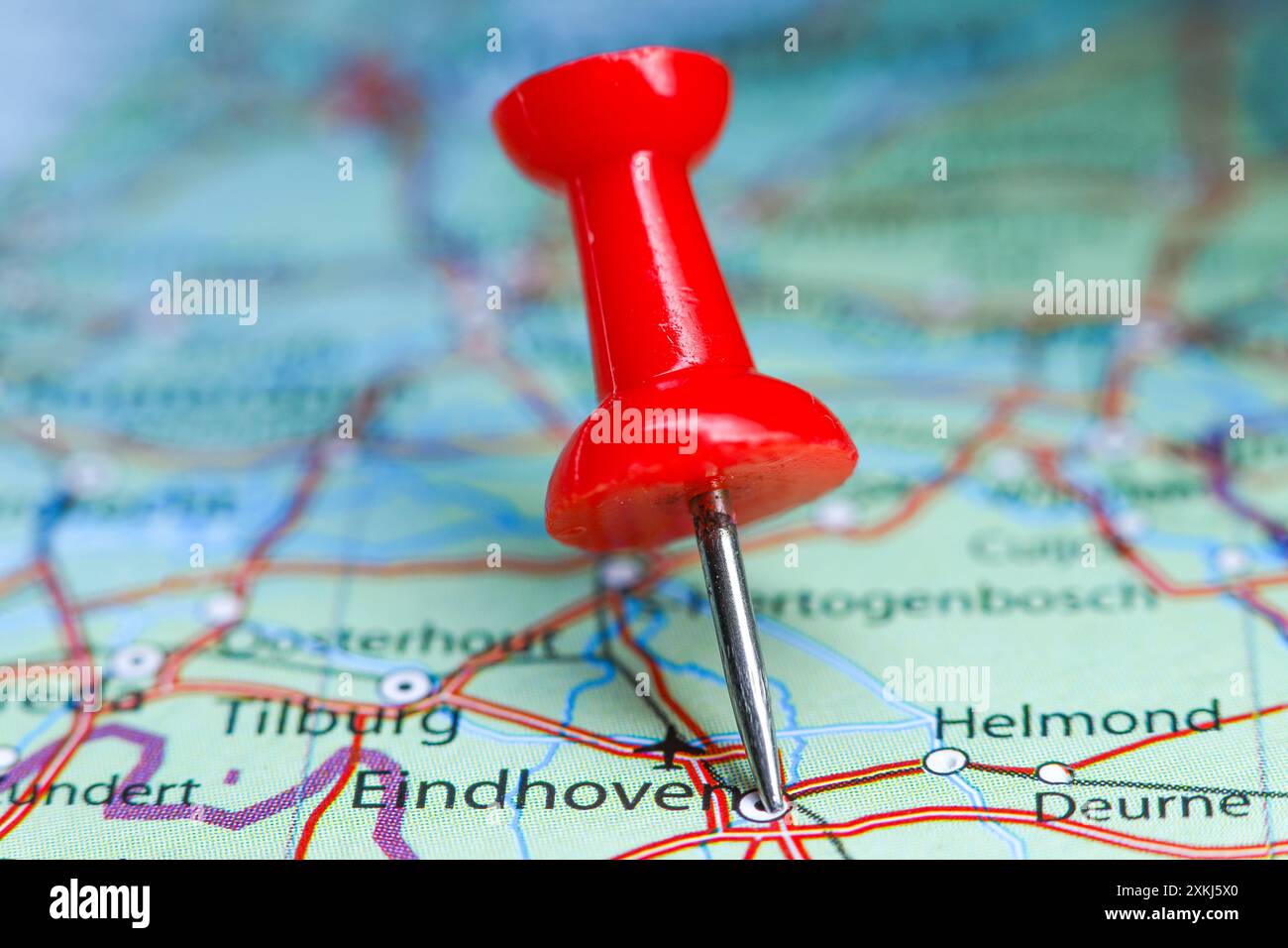 Eindhoven map hi-res stock photography and images - Alamy