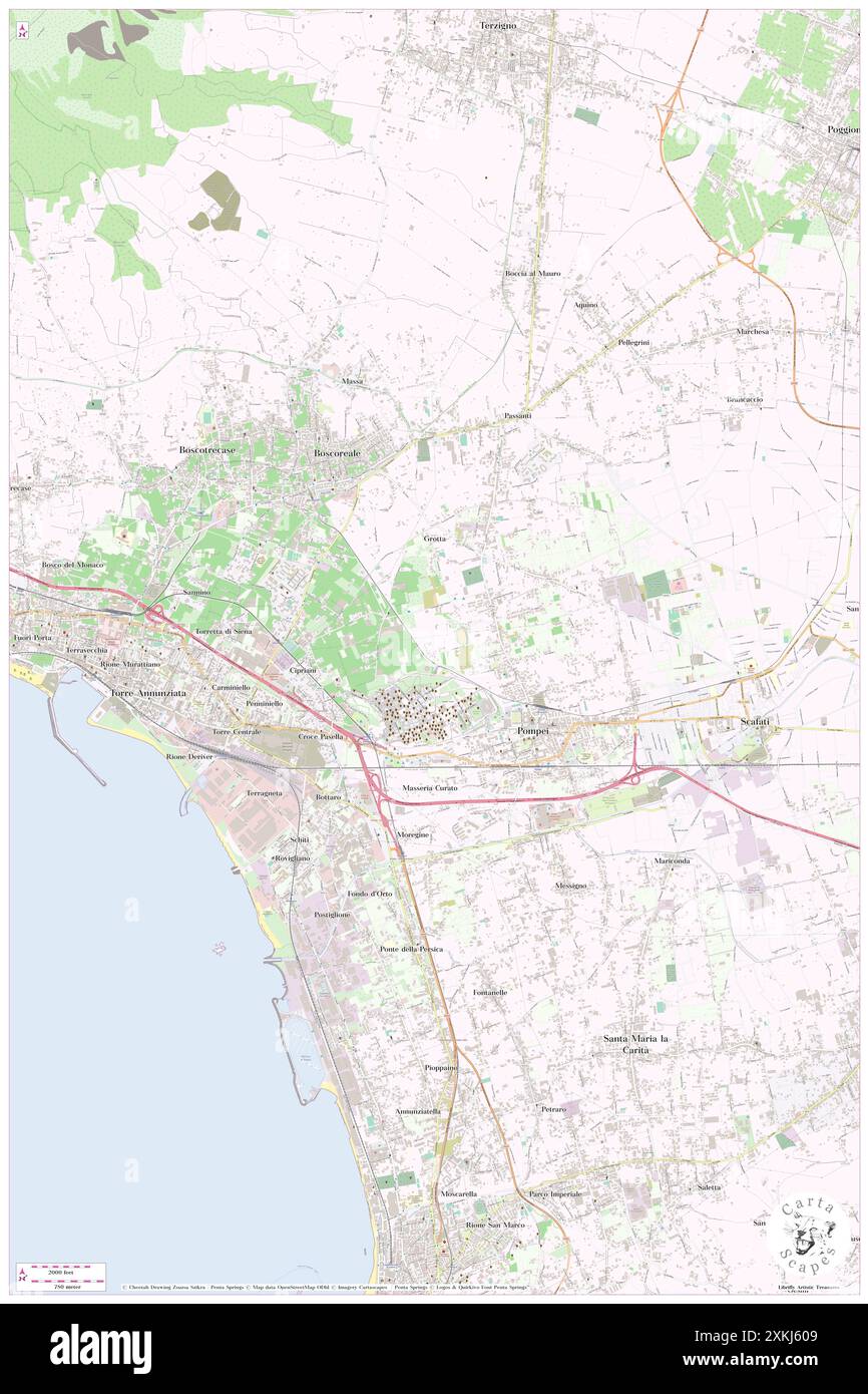 Fossa di Valle, Napoli, IT, Italy, Campania, N 40 45' 22'', N 14 29' 20 ...