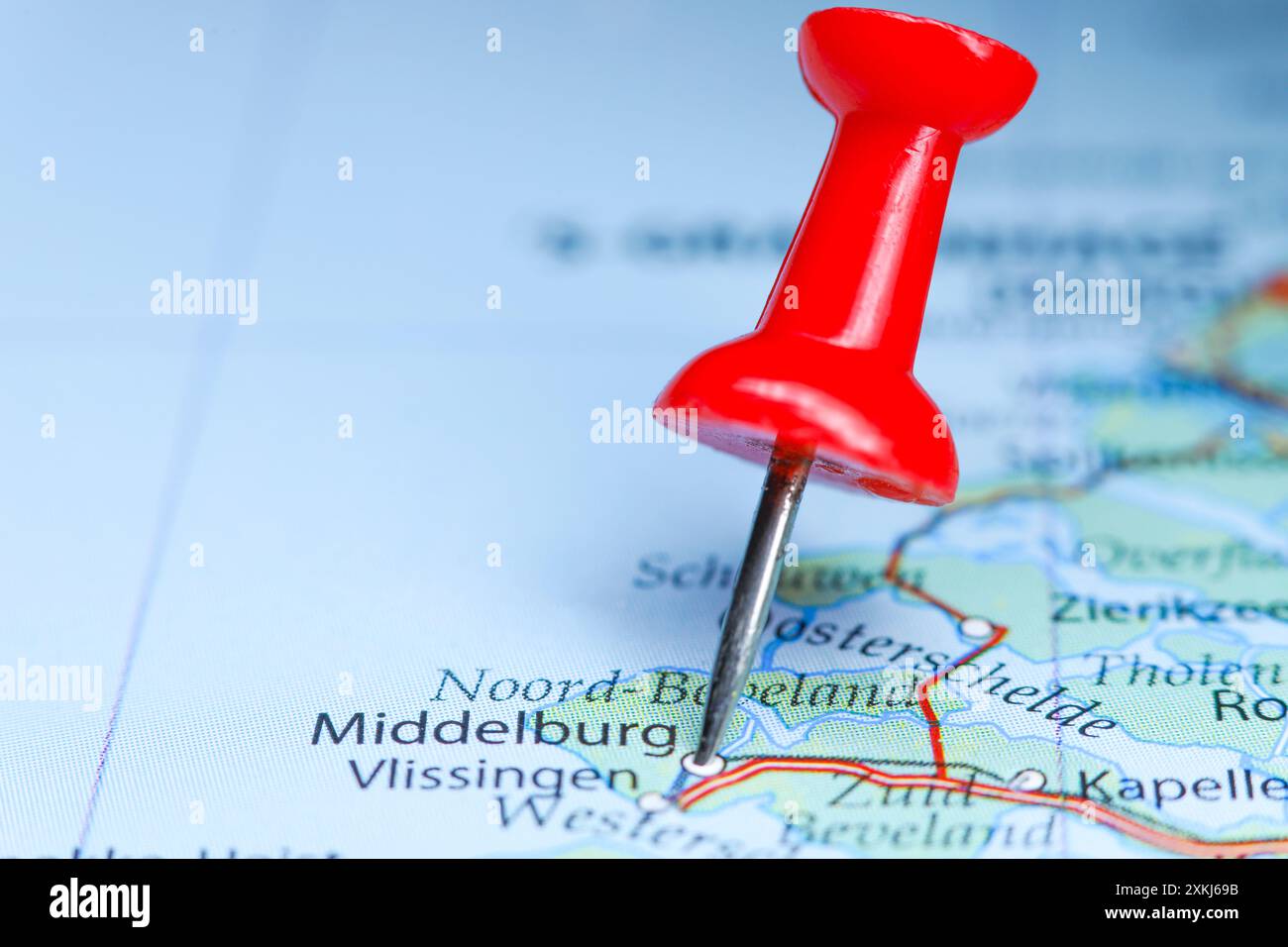 Middelburg map hi-res stock photography and images - Alamy