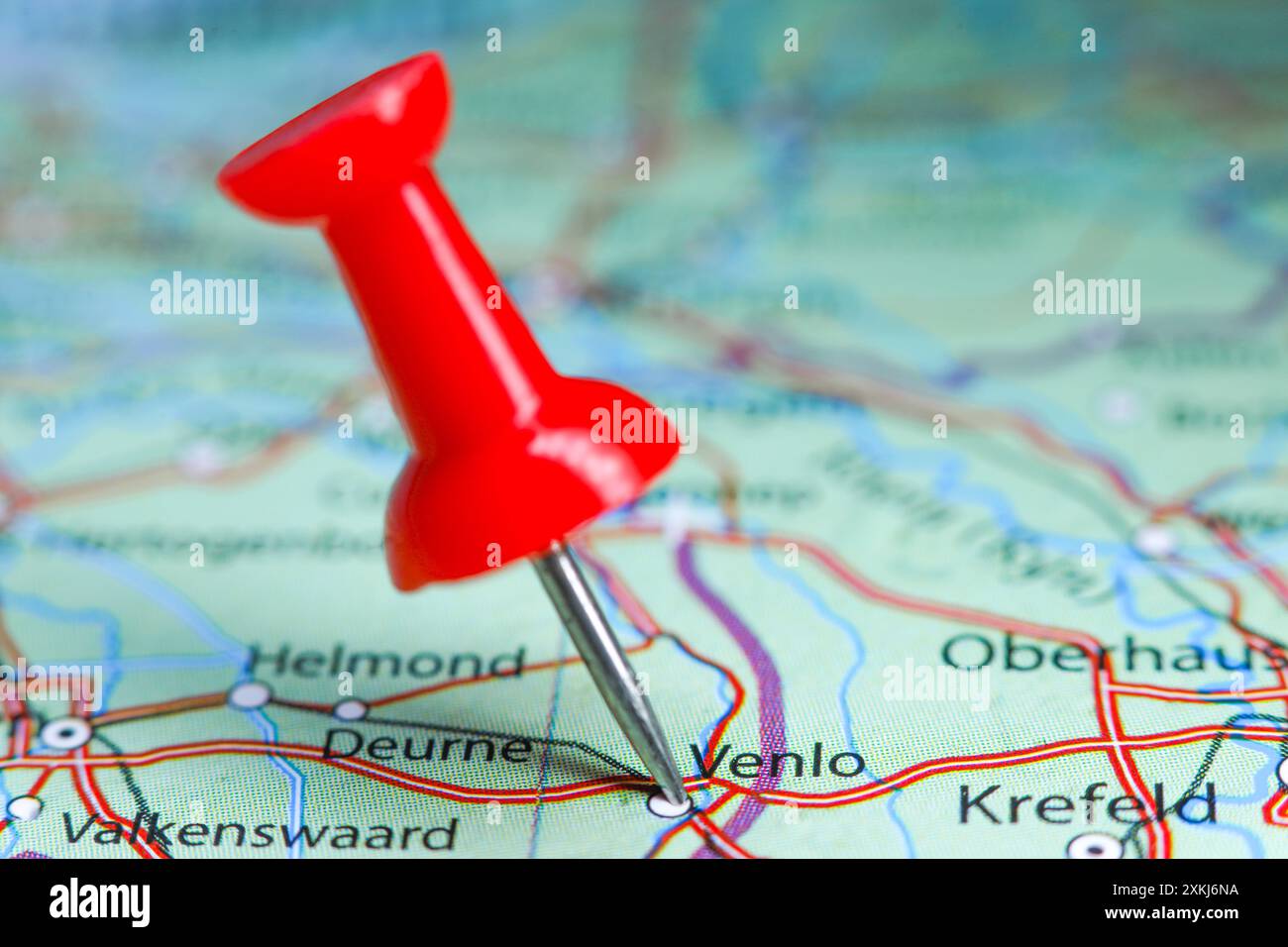 Venlo map hi-res stock photography and images - Alamy