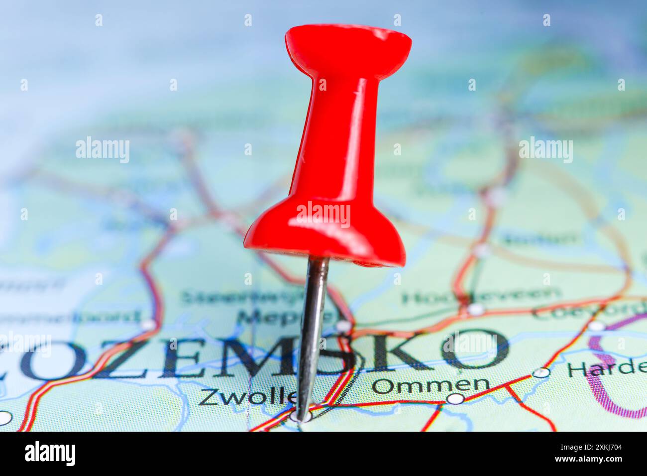 Zwolle map hi-res stock photography and images - Alamy