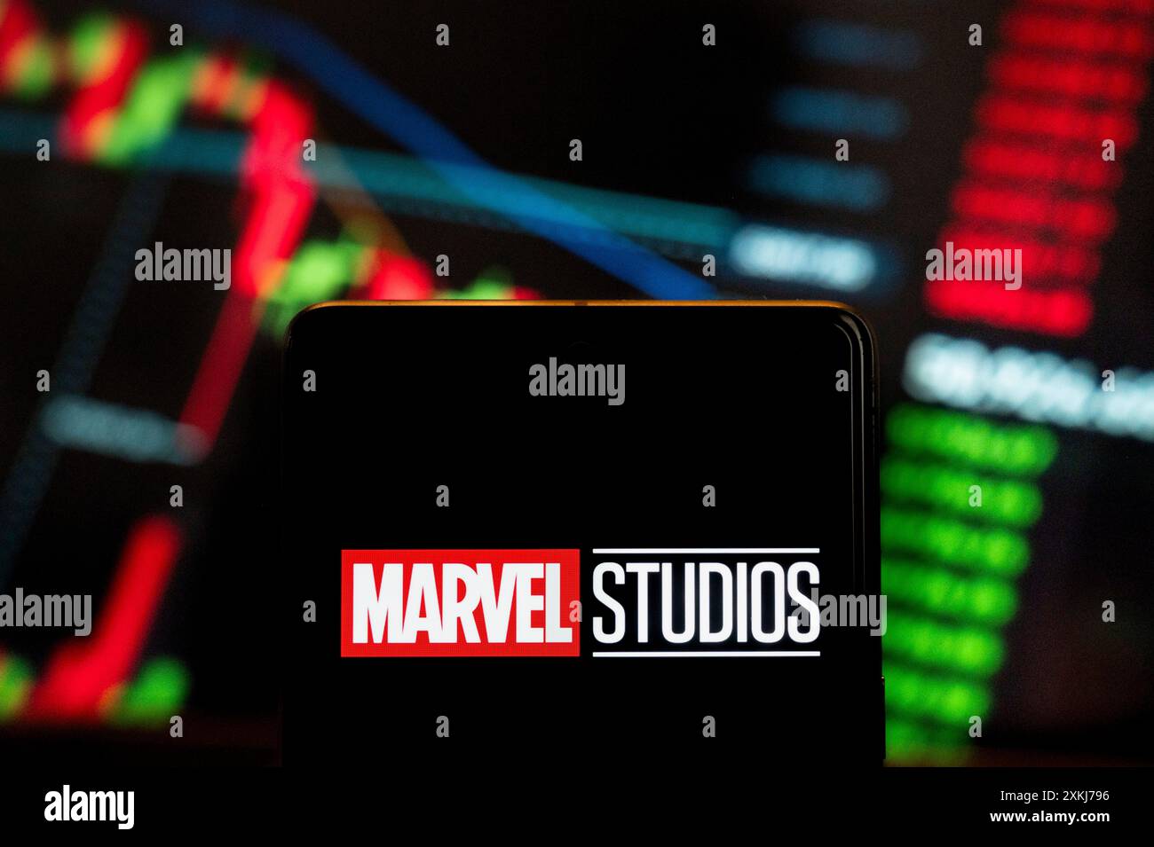 In this photo illustration, the American film production label owned by ...