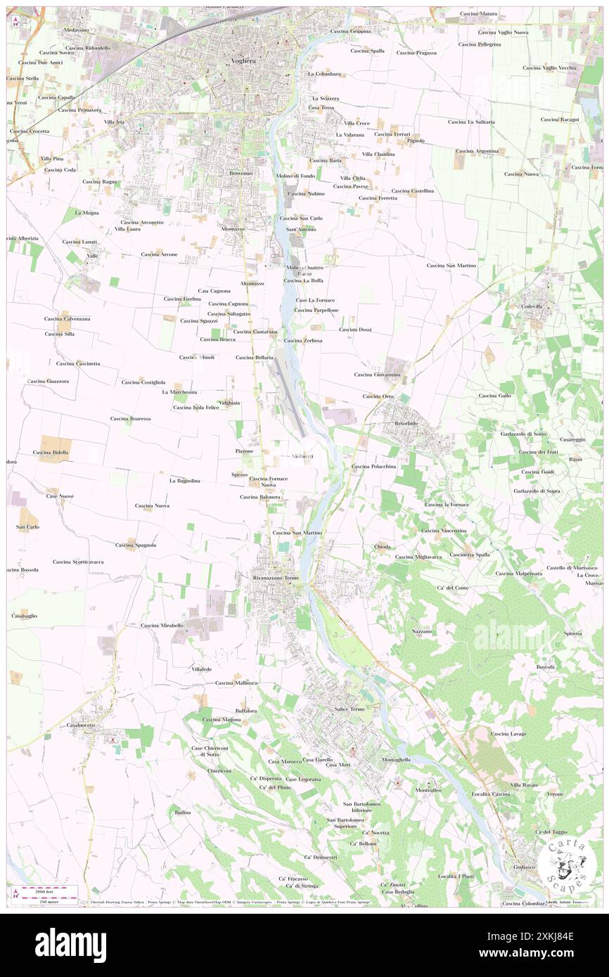 Map of pavia hi-res stock photography and images - Alamy
