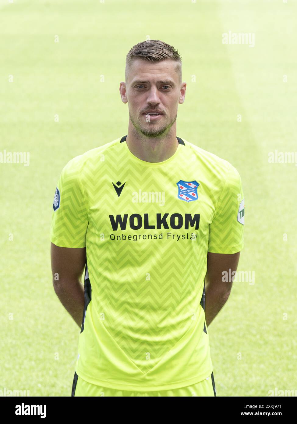 HEERENVEEN - SC Heerenveen goalkeeper Andries Noppert during the press ...