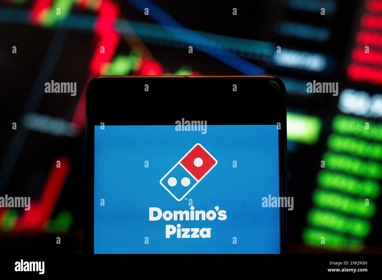 China. 21st June, 2024. In this photo illustration, the American pizza ...