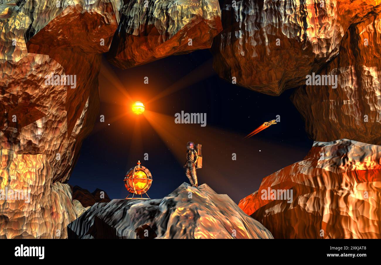 Asteroid mining hi-res stock photography and images - Alamy