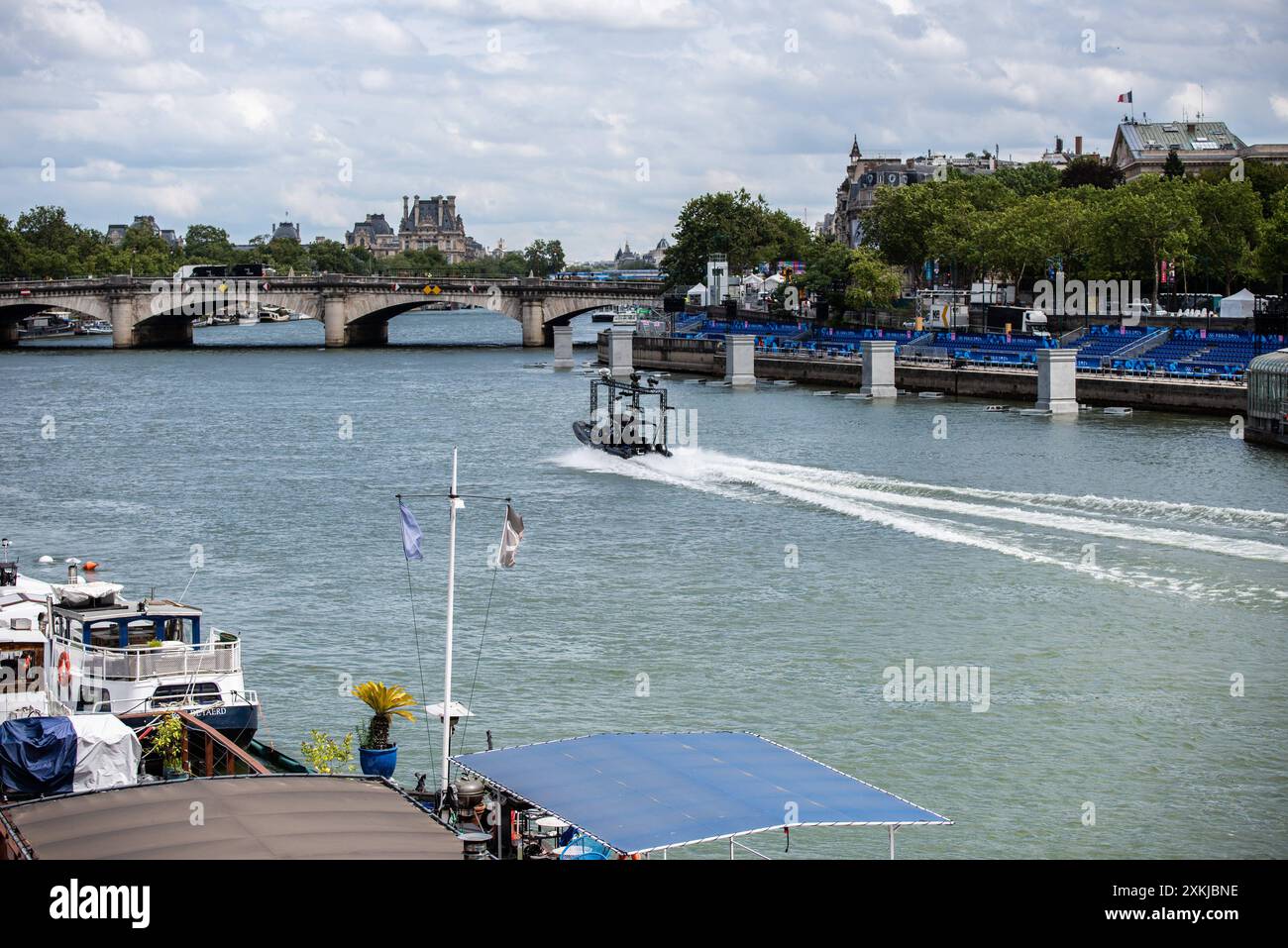 FRANCE-OLYMPIC GAMES-PARIS-SPORT The city centre of Paris, within the ...