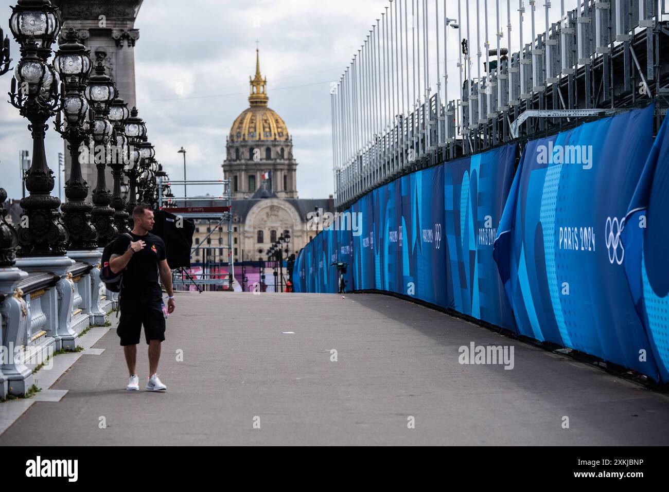 FRANCE-OLYMPIC GAMES-PARIS-SPORT The city centre of Paris, within the ...