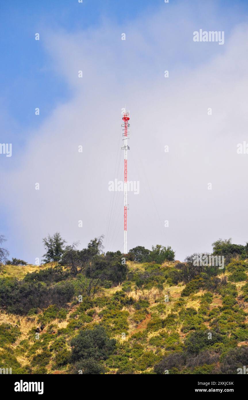 Cell tower landscape hi-res stock photography and images - Alamy