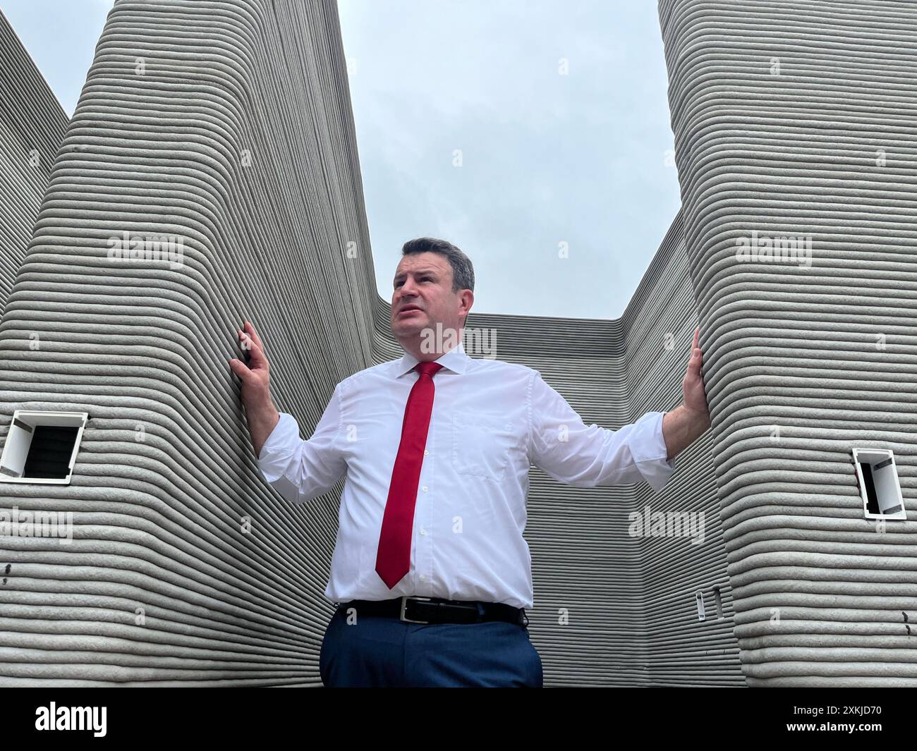 Austin, USA. 23rd July, 2024. Labor Minister Hubertus Heil (SPD) visits ...