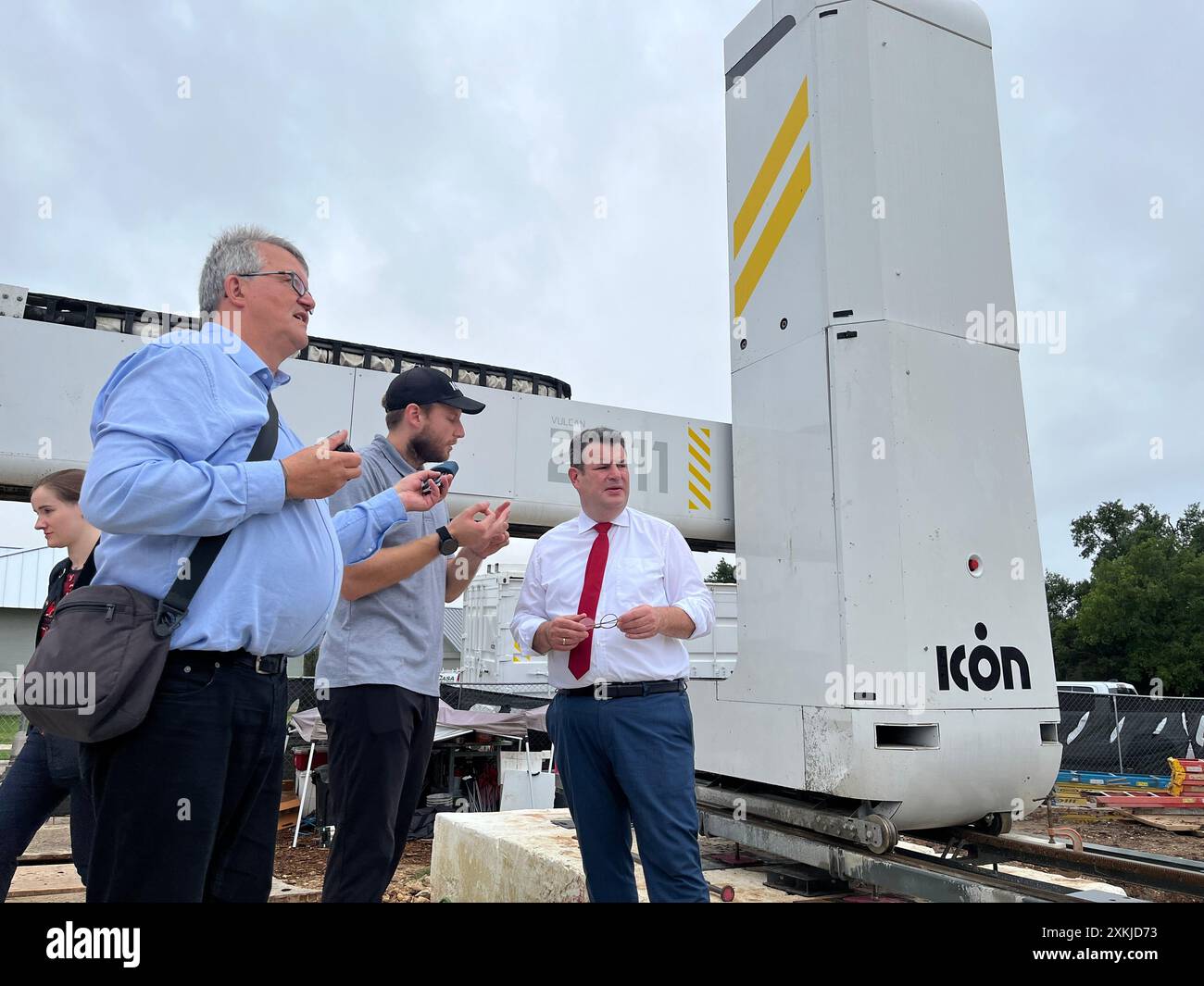 Austin, USA. 23rd July, 2024. Labor Minister Hubertus Heil (SPD) visits ...