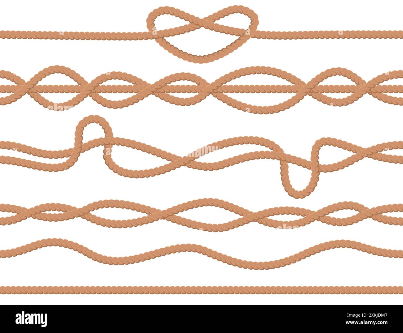 Twisted rope border hi-res stock photography and images - Alamy