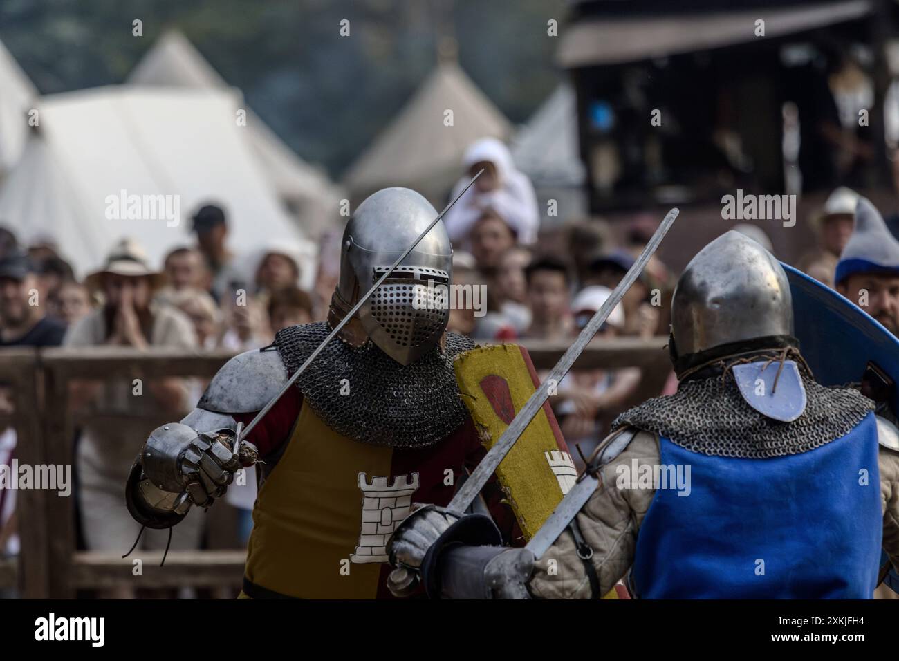 The Teutonic Knights and the Battle of Grunwald, Poland Stock Photo - Alamy
