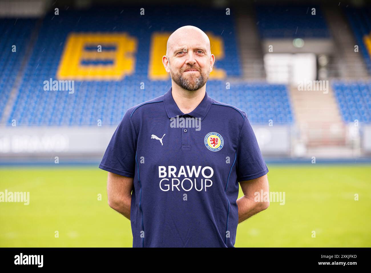Brunswick, Germany. 23rd July, 2024. Soccer: Bundesliga 2, Eintracht ...