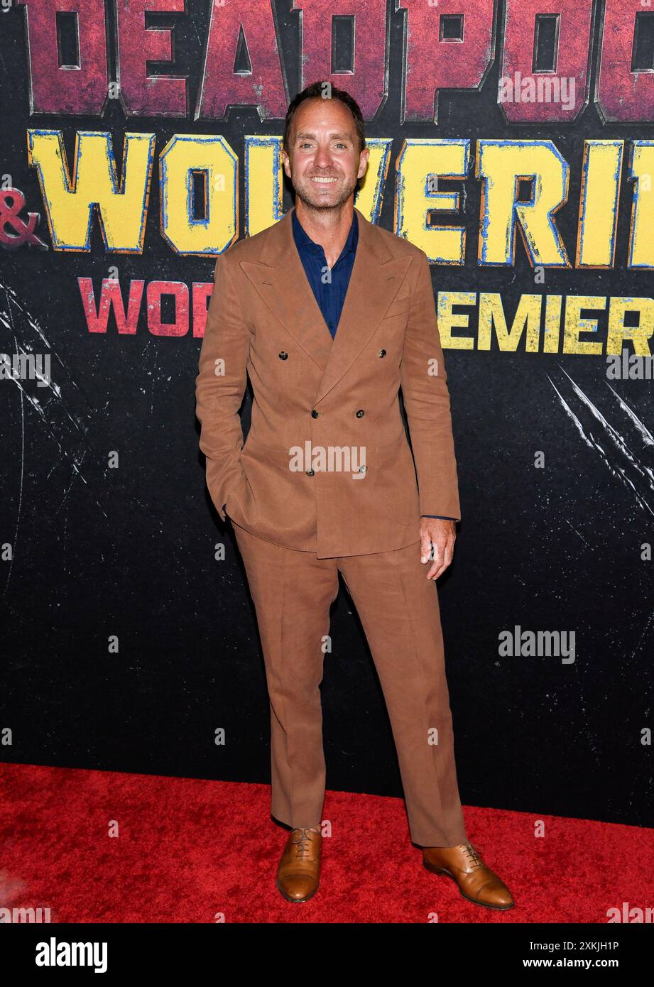 George Cottle attends the world premiere of Marvel Studios' "Deadpool ...