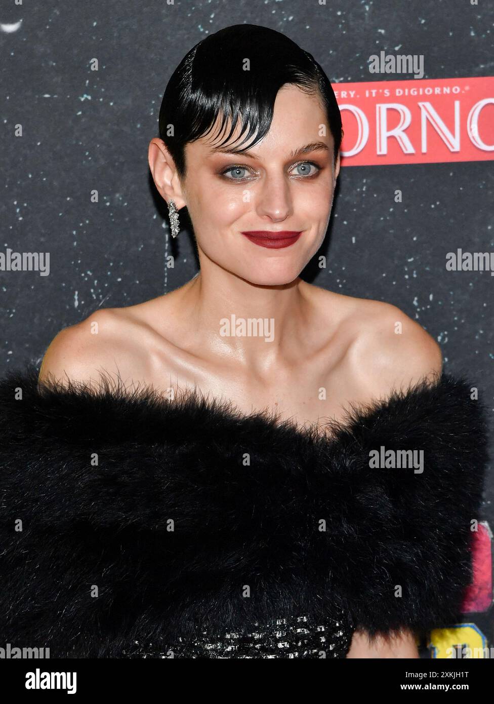 Emma Corrin attends the world premiere of Marvel Studios' "Deadpool ...