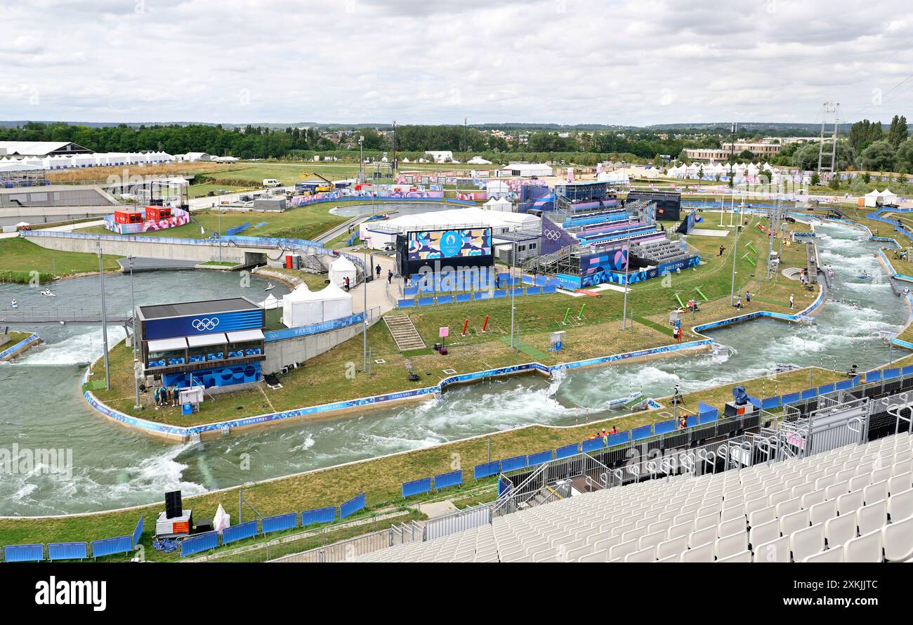 Paris, France. 23rd July, 2024. Paris 2024 Olympic games. Canoe Slalom ...
