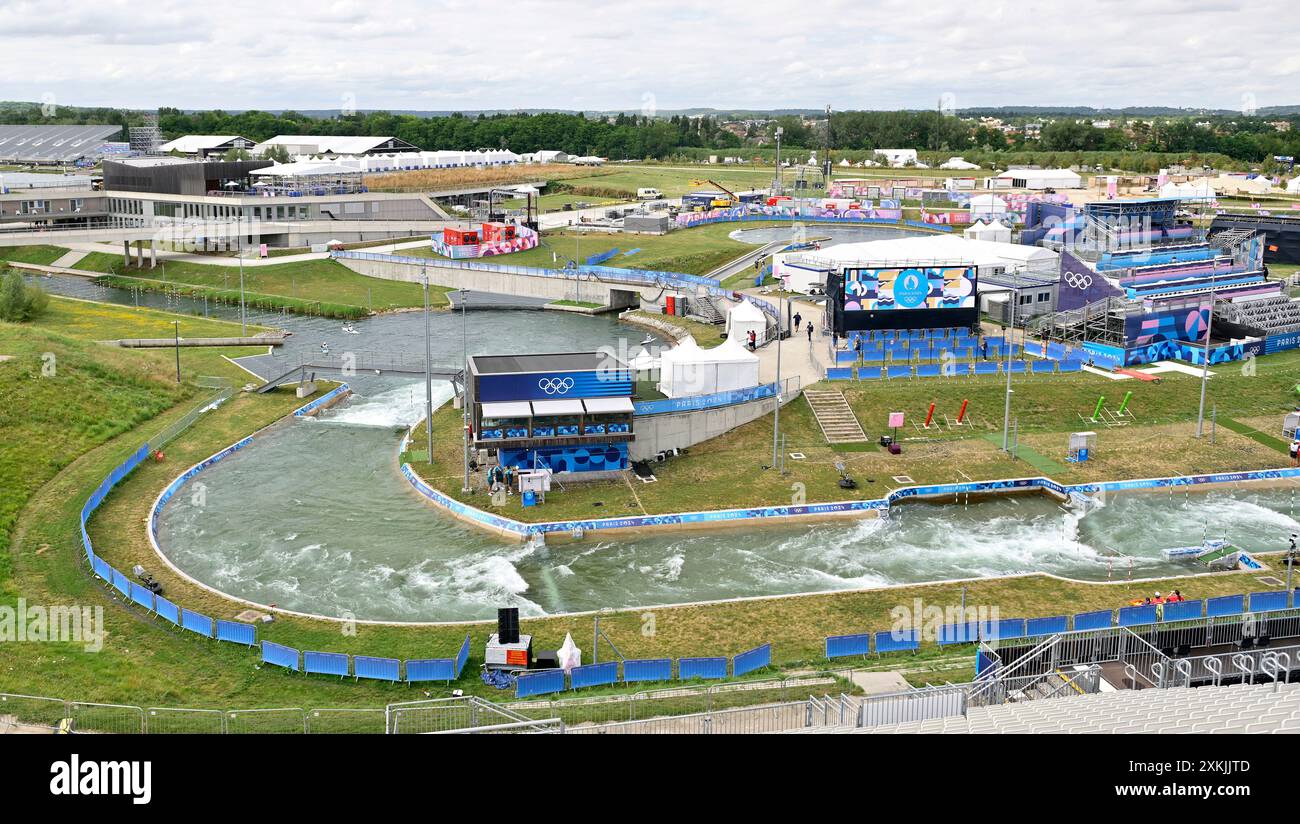 Paris, France. 23rd July, 2024. Paris 2024 Olympic games. Canoe Slalom ...