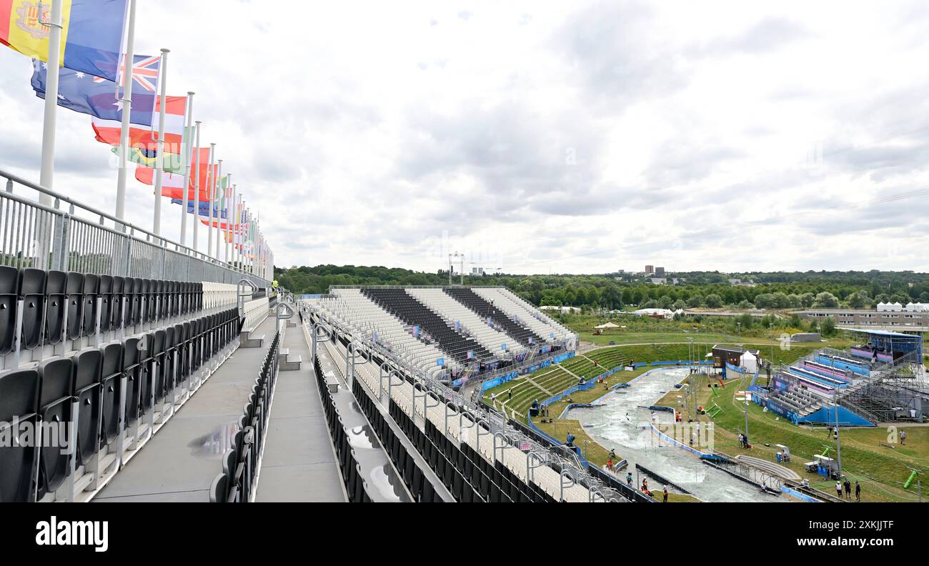 Paris, France. 23rd July, 2024. Paris 2024 Olympic games. Canoe Slalom ...