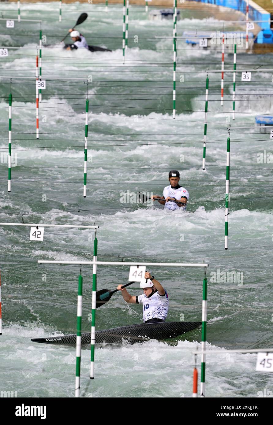 Paris, France. 23rd July, 2024. Paris 2024 Olympic games. Canoe Slalom ...