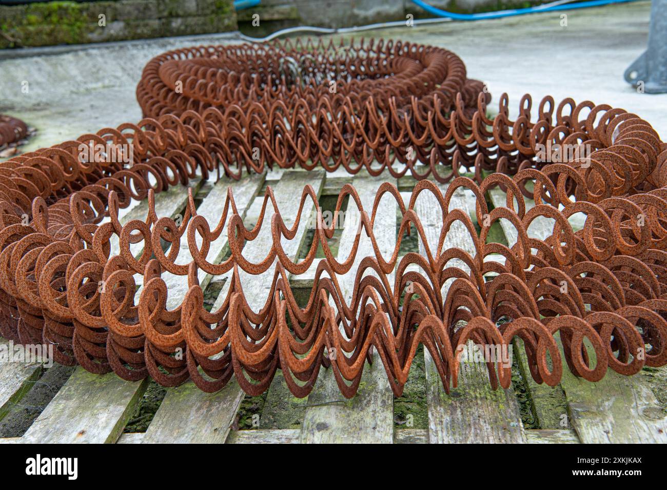 flexible auger screw Stock Photo - Alamy