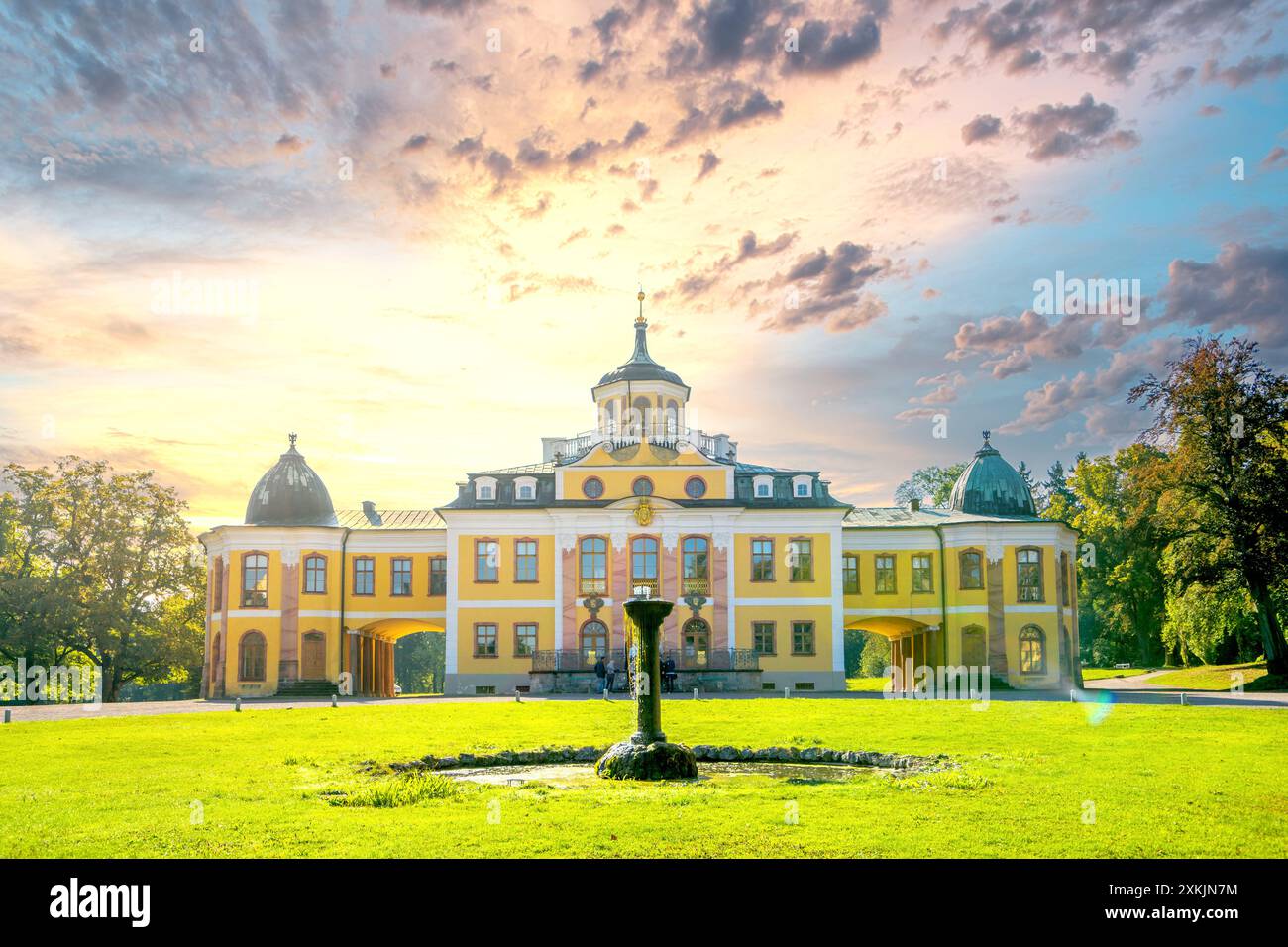 Palace Weimar, Belvedere, Germany Stock Photo - Alamy