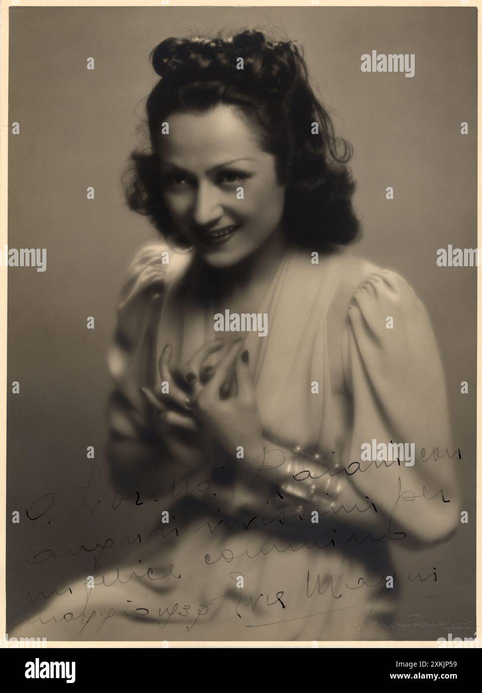 1939 , ITALY : The italian theatre and movie actress EVA MAGNI ( 1906 ...