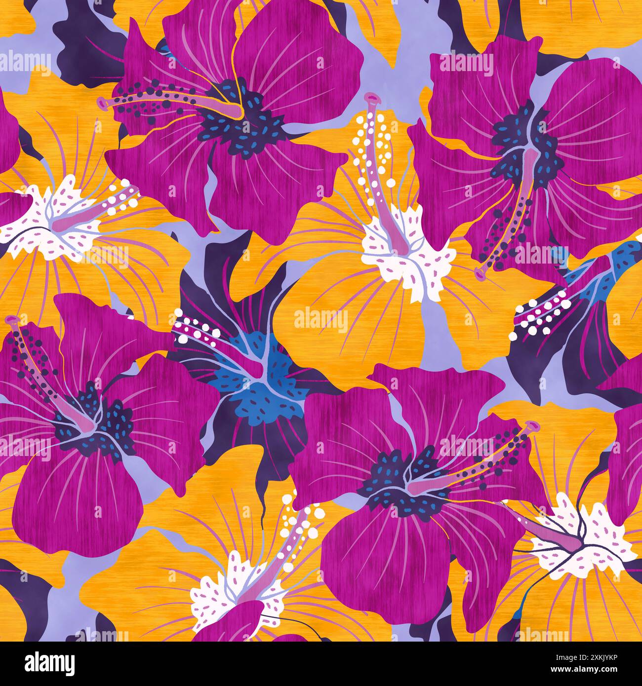 Hawaiian vintage fabric hi-res stock photography and images - Alamy