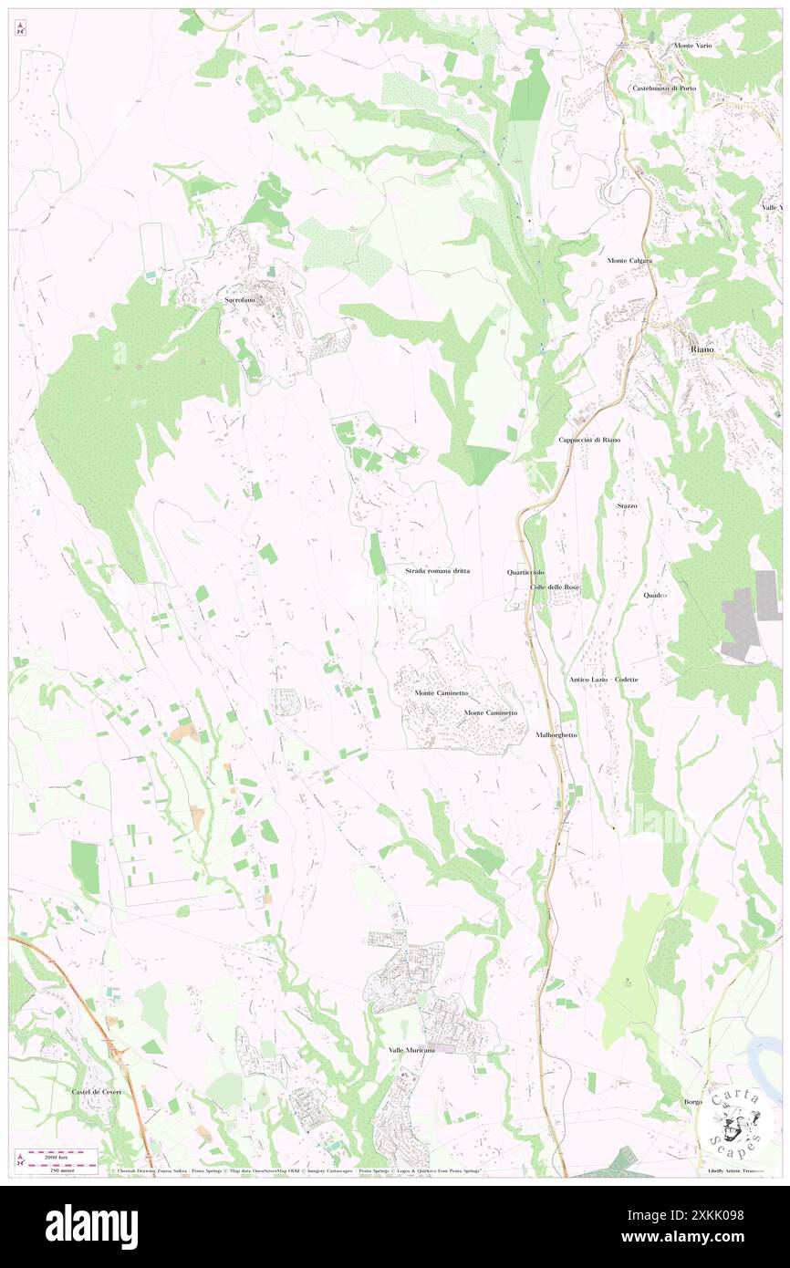 Strada romana dritta hi-res stock photography and images - Alamy