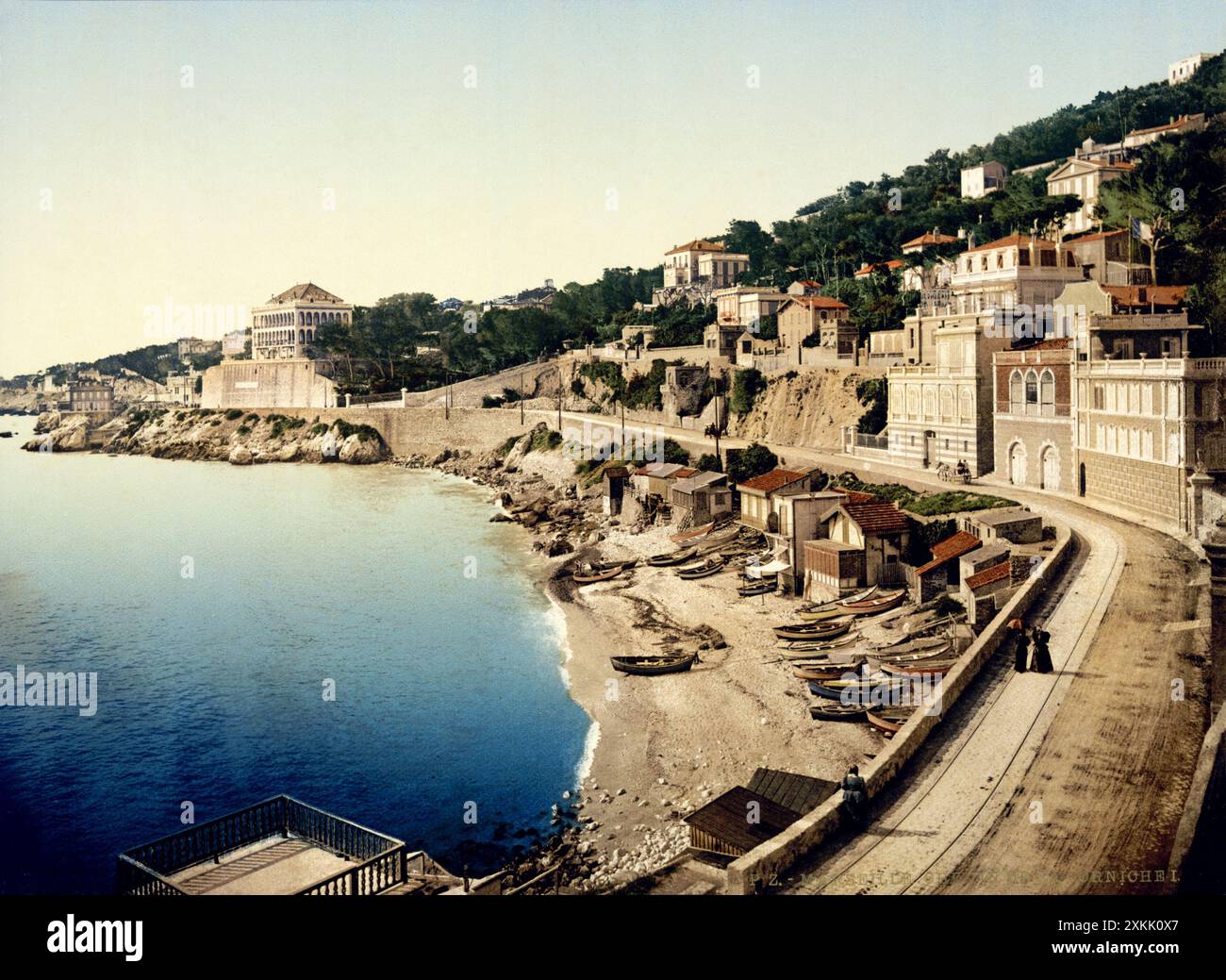 - La Corniche, Marseille, France, ca. 1895 Stock Photo - Alamy