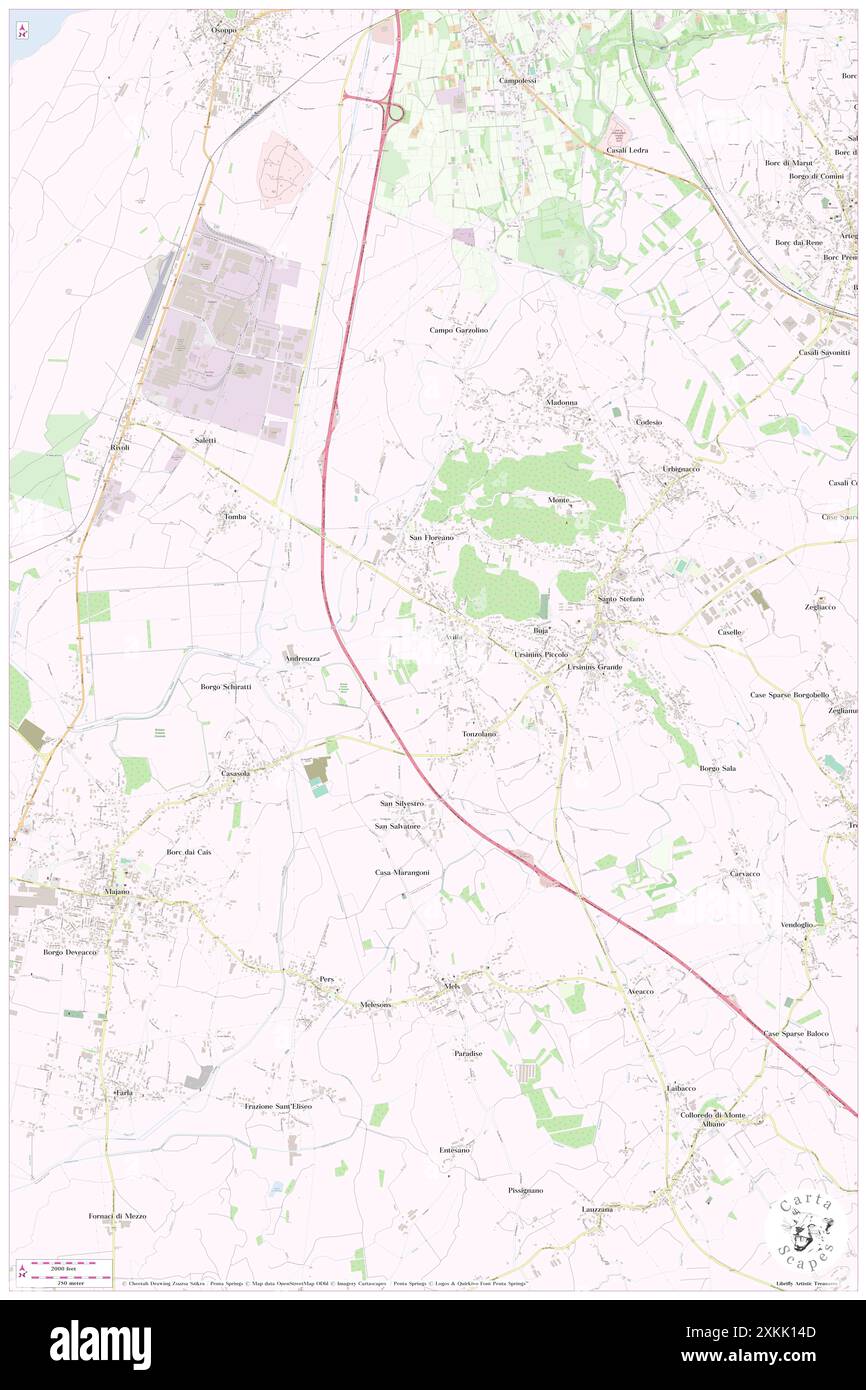 Avilla map Cut Out Stock Images & Pictures - Alamy