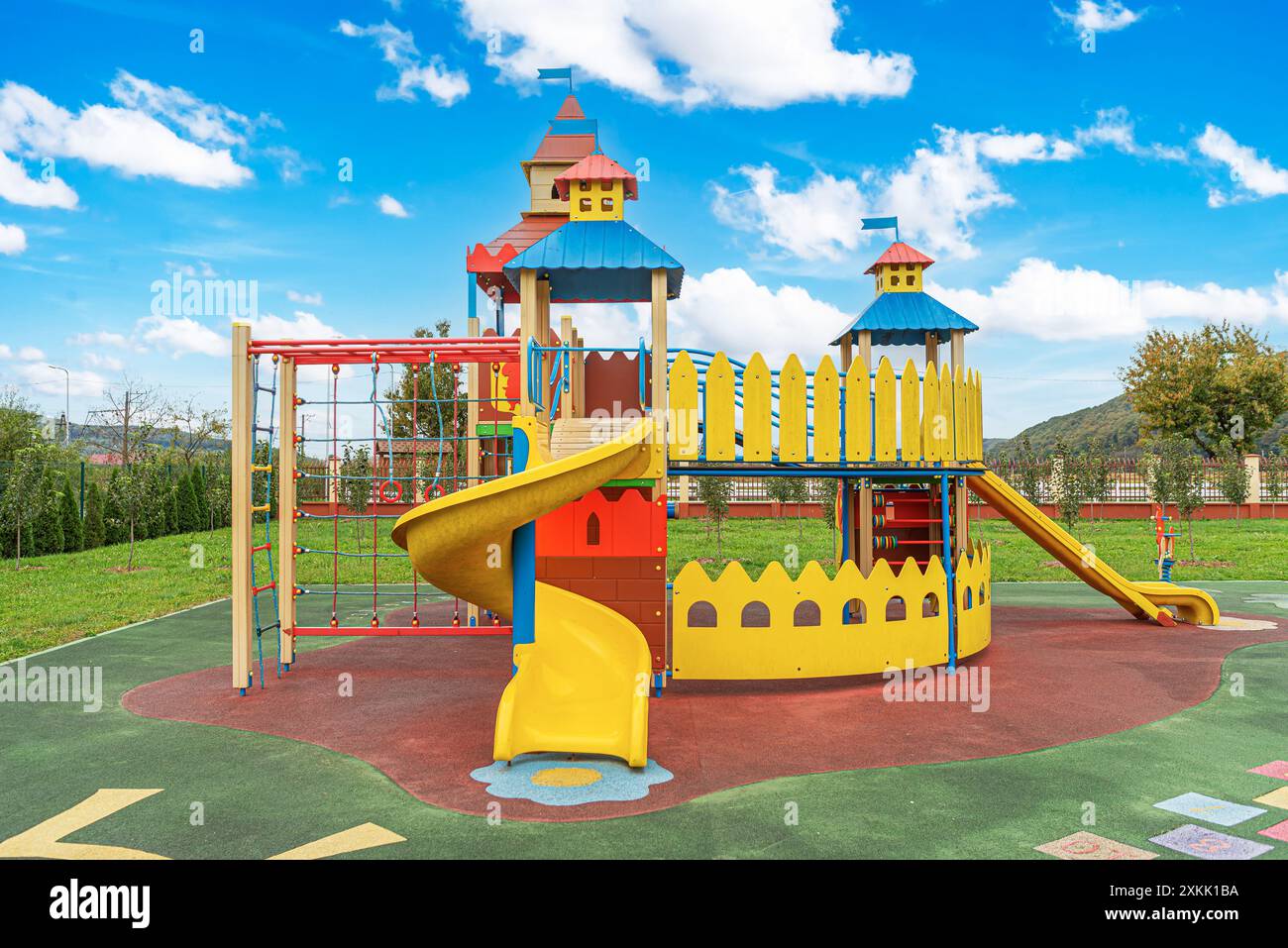 Children's play area Stock Photo - Alamy