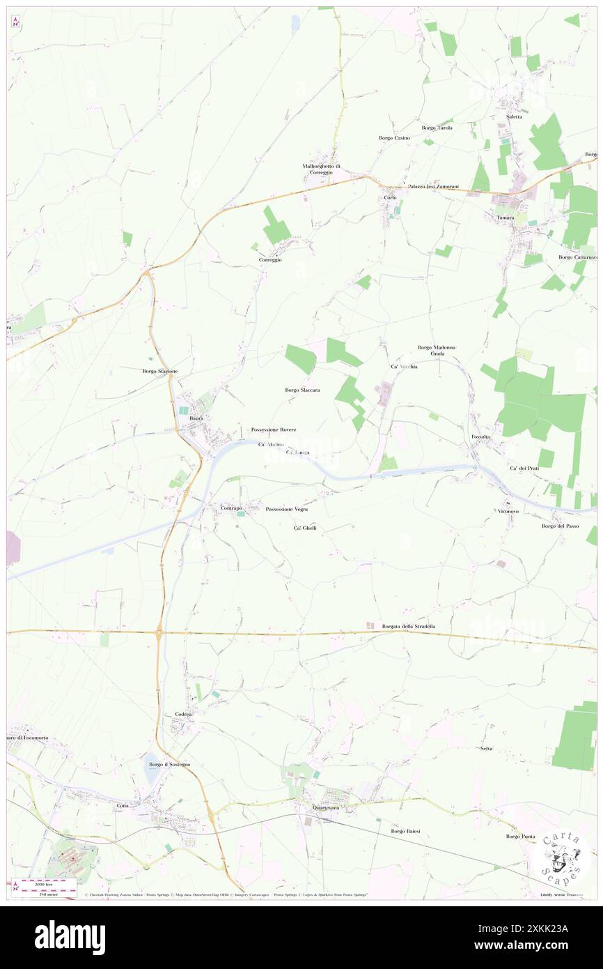 Ca' Lunga, Provincia di Ferrara, IT, Italy, Emilia-Romagna, N 44 50' 55 ...