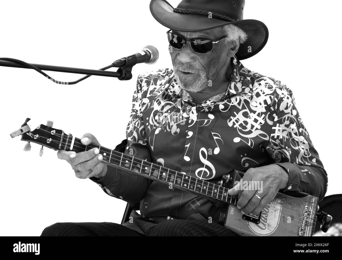 Blues singer and musician Mac Arnold performs in Flat Rock, North ...