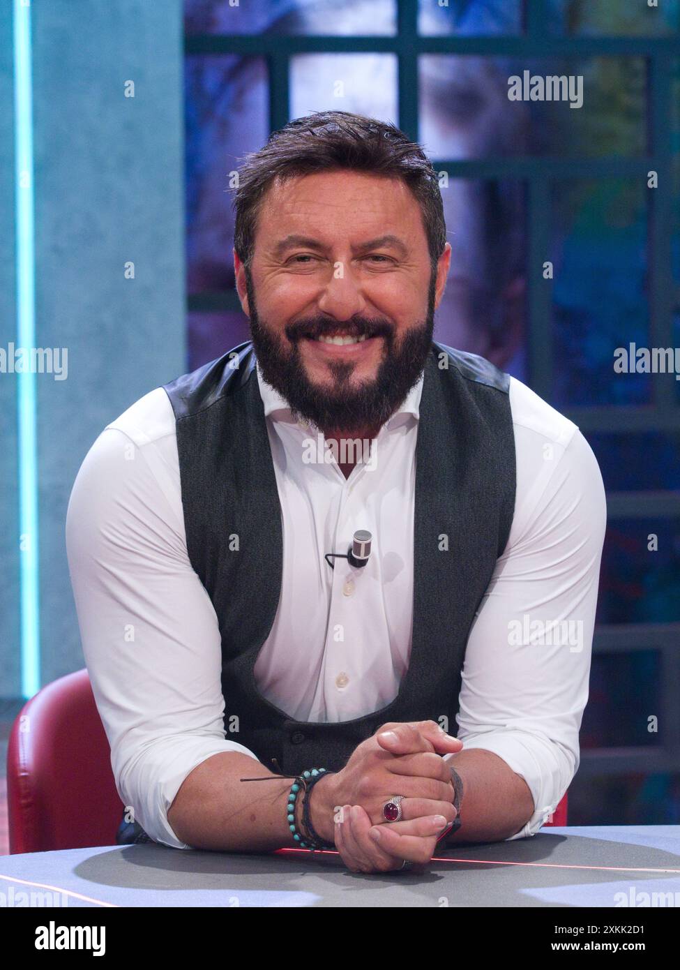 Rome, Rai ex Teulada studios, TV broadcast "Filorosso revolution". In ...