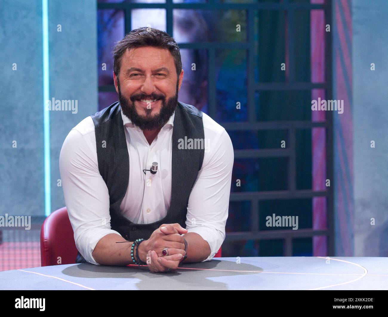 Rome, Rai ex Teulada studios, TV broadcast "Filorosso revolution". In ...